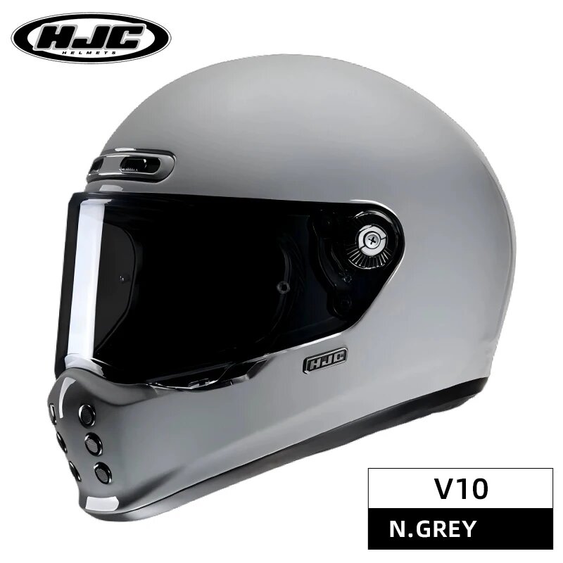 HJC V10 N.GREY, серый, L