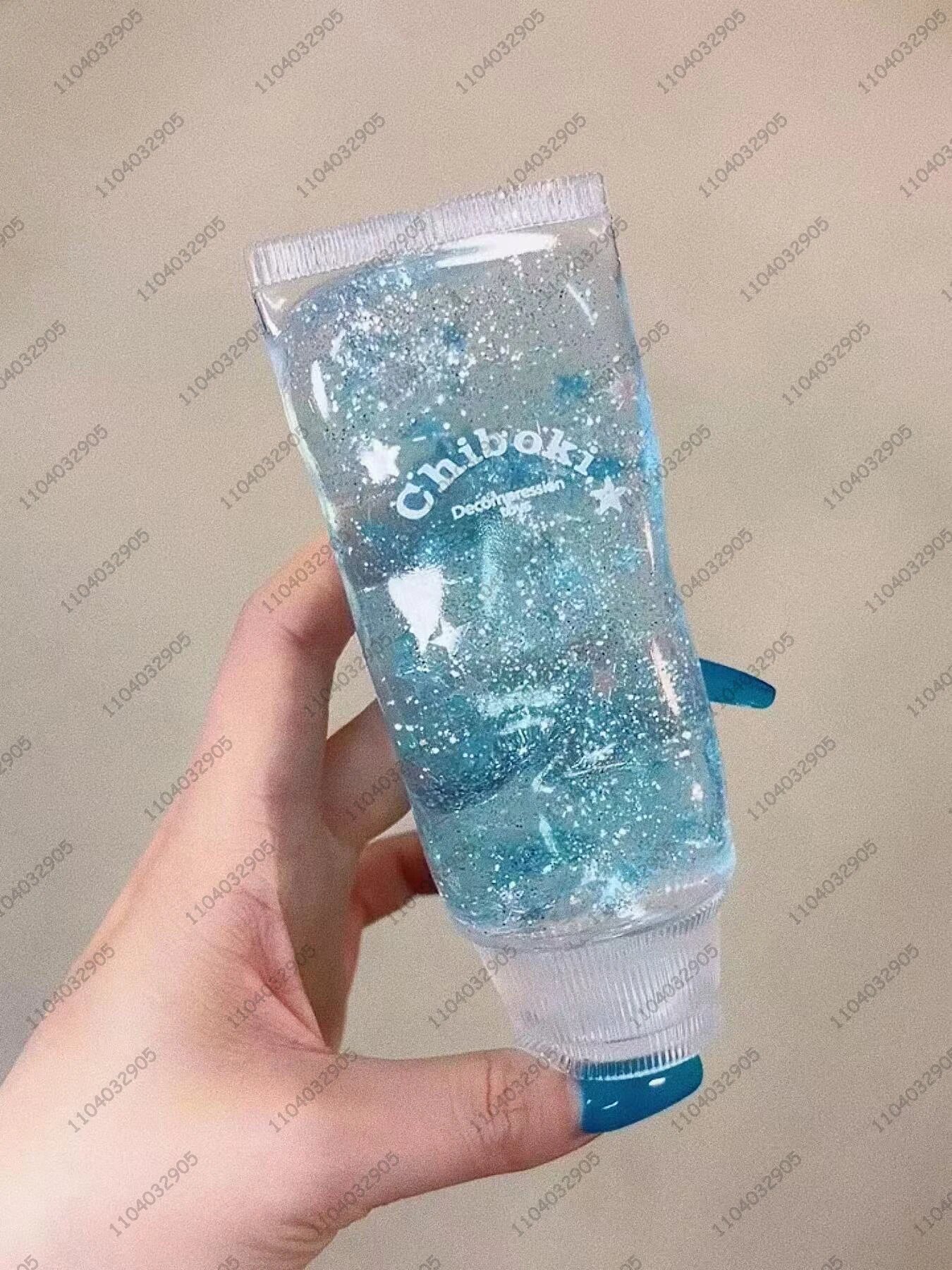 Hot Toys Геми Toothpaste Tube Squishy Toy Glitter mint