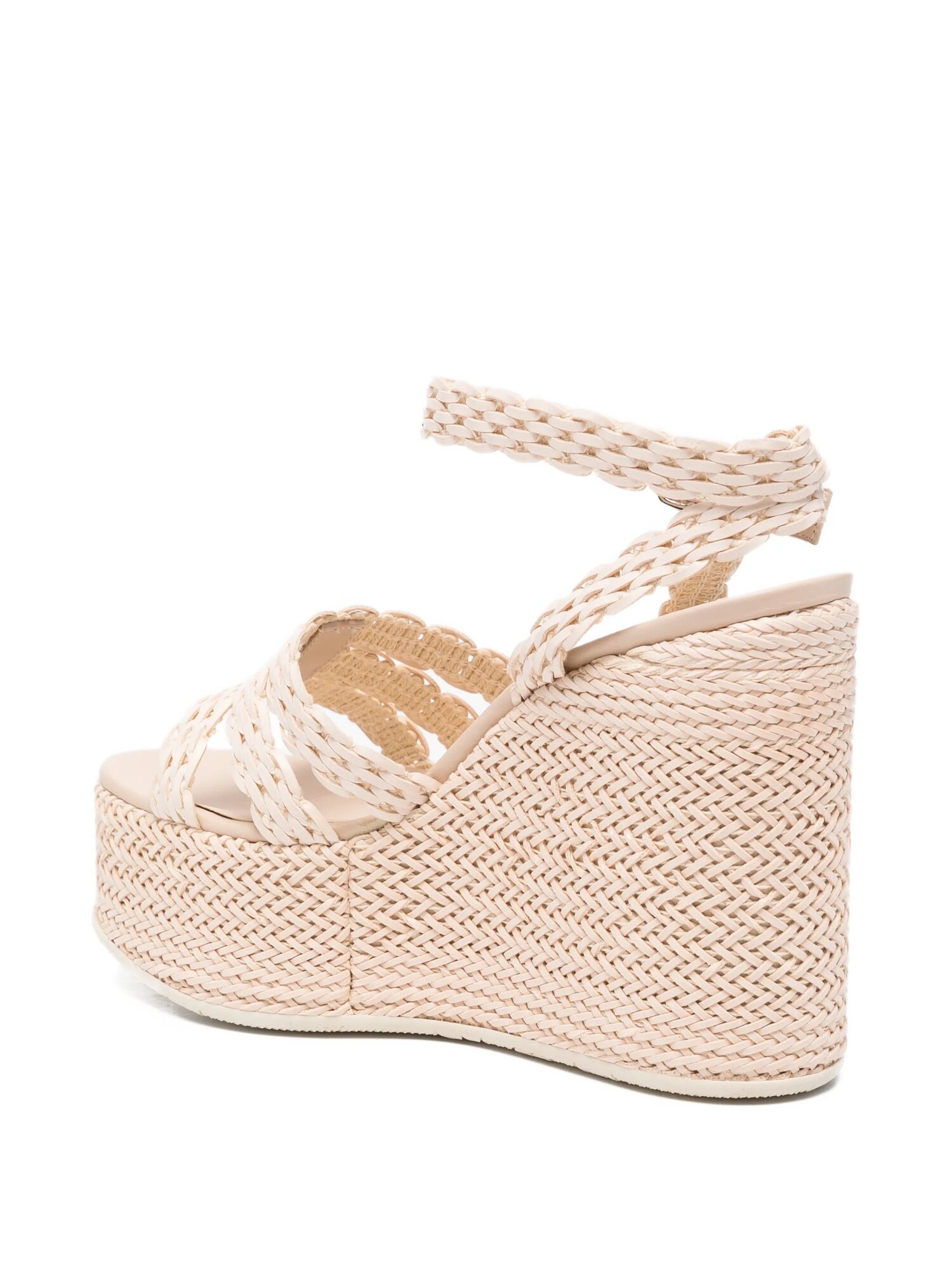 Эспадрильи Casadei Woven wedge espadrilles, размер 37,5, разноцветный — фото 1