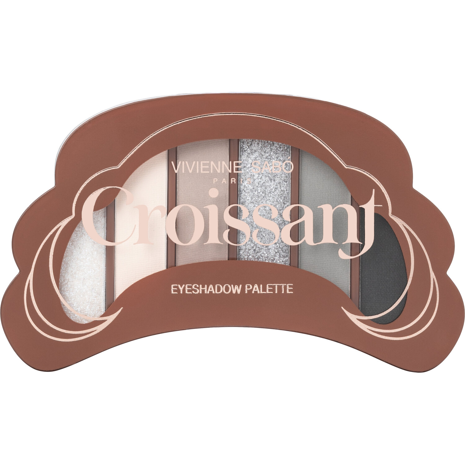 Палетка теней для век, Eyeshadow palette, Palette de fards a paupieres “Croissant” тон 04, Vivienne Sabo, D215227863