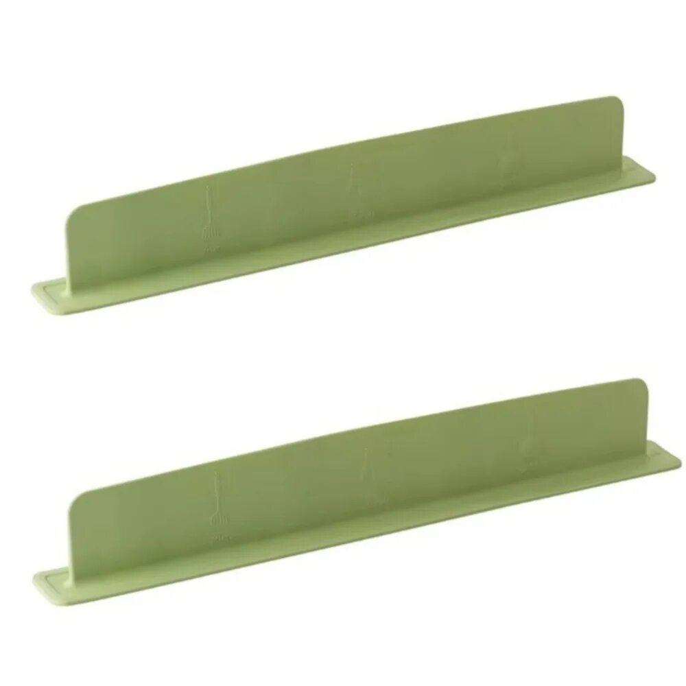 Силиконовый брызговик для раковины 1/2 шт. Зеленый, 2pcs green