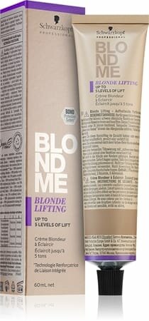 Краска для волос Schwarzkopf Professional Blondme Lifting, пепельный, 60 мл