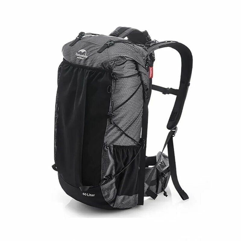 Naturehike Rock 60+5 DYNEEMA рюкзак туристический (Черный)