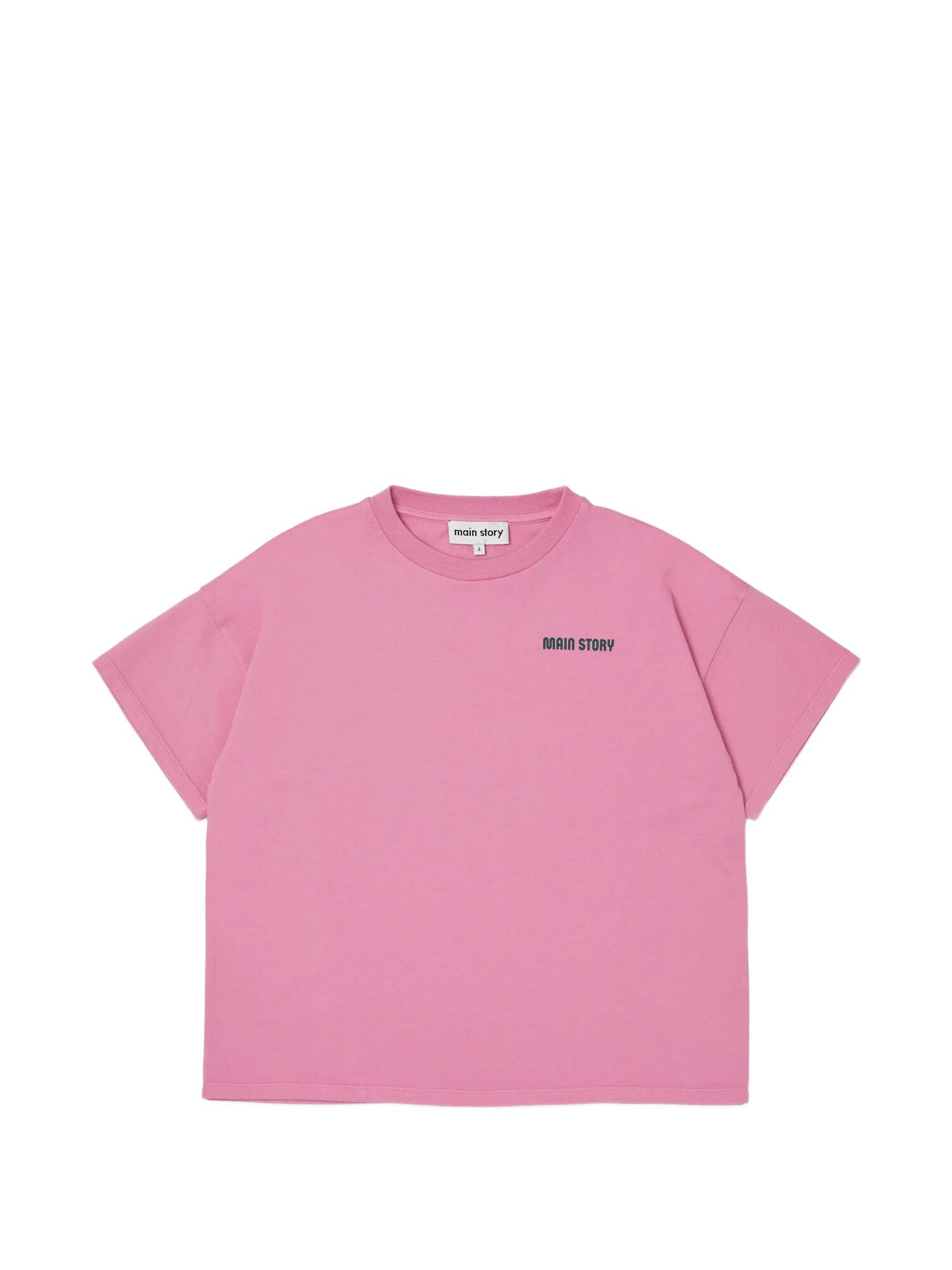 Футболка Logo-print dropped-shoulder T-shirt