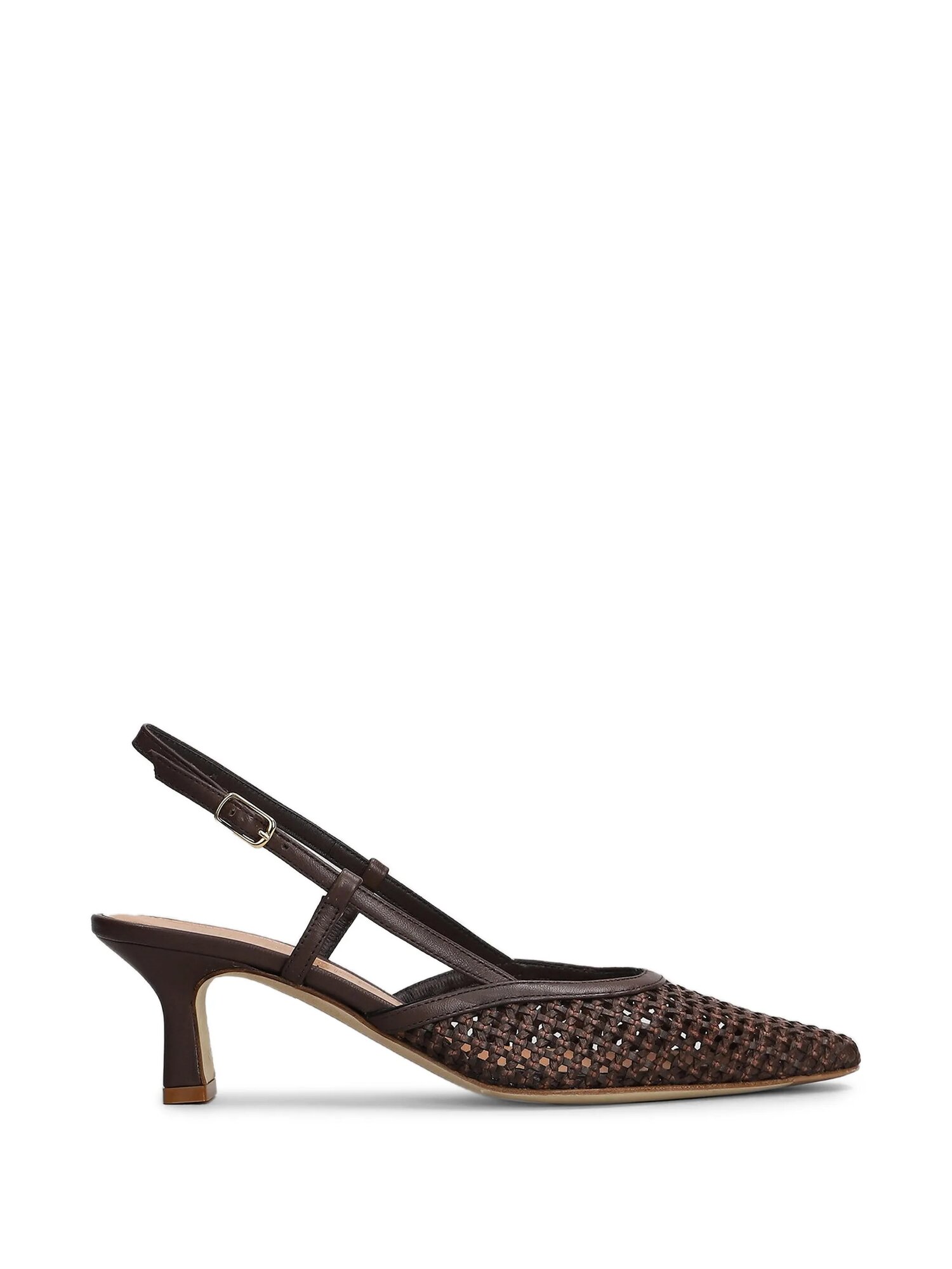 Туфли Woven slingback pumps 
