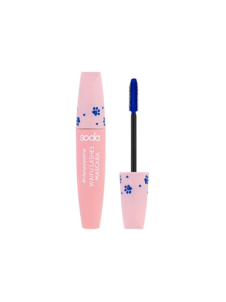 SODA Цветная тушь для ресниц WAIFU LASHES MASCARA #chooseyours, № 007 Yelan