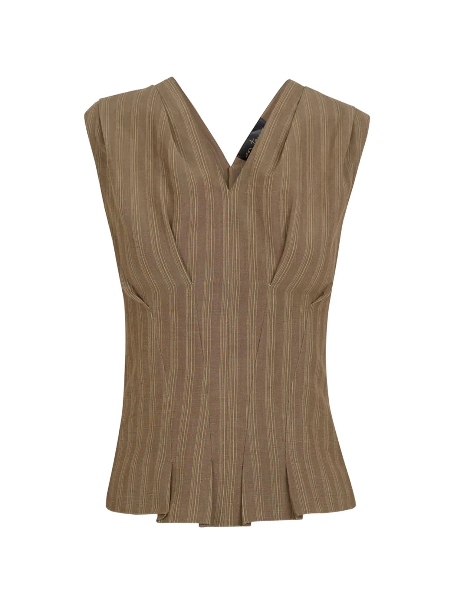 Блуза Cortana Ida pinstripe-pattern blouse