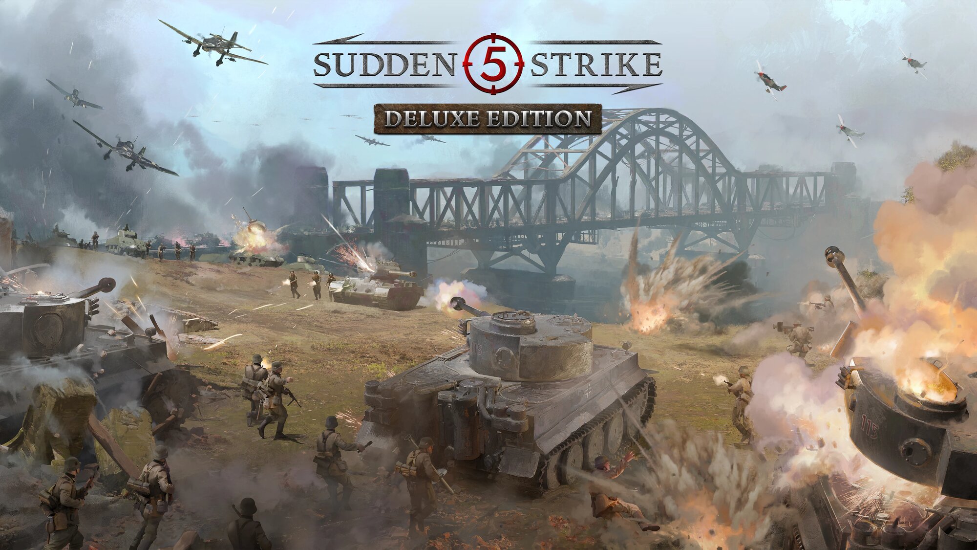 Игра Sudden Strike 5 Deluxe Edition, цифровое издание PlayStation 5, регион Турция / код пополнения баланса