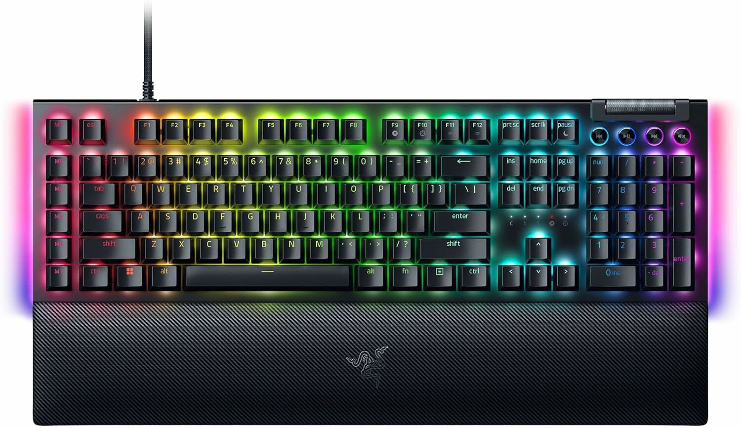 Игровая клавиатура Razer BlackWidow V4 Yellow Switch (RZ03-04692500-R3R1)