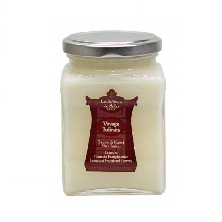 La sultane de saba shea butter lotus and frangipani flowers Масло Франция 300 мл