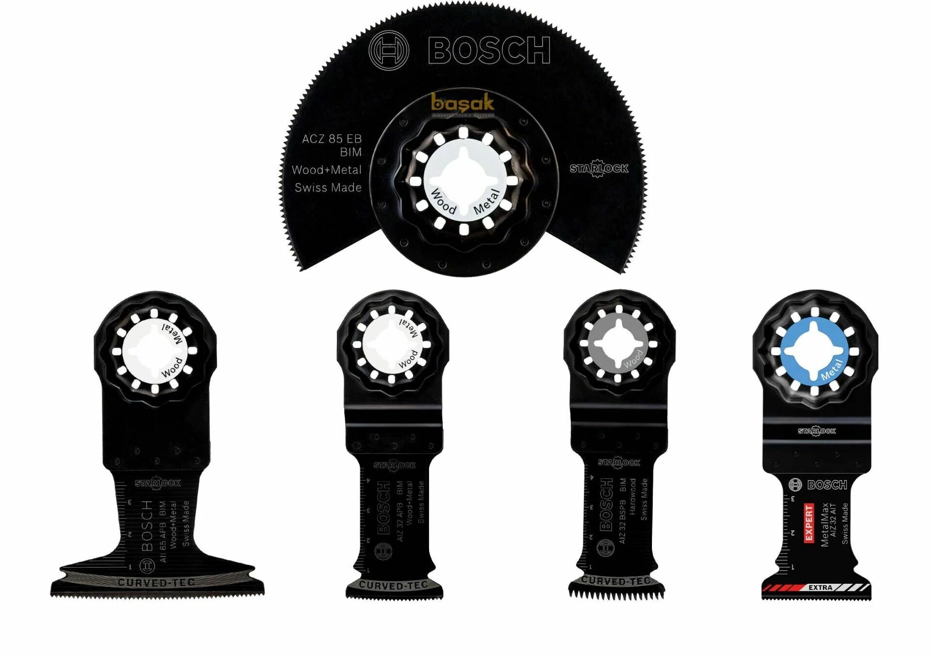 Bosch Набор Starlock Best of Cutting, 5 предметов, 2608666149 (2608664131)