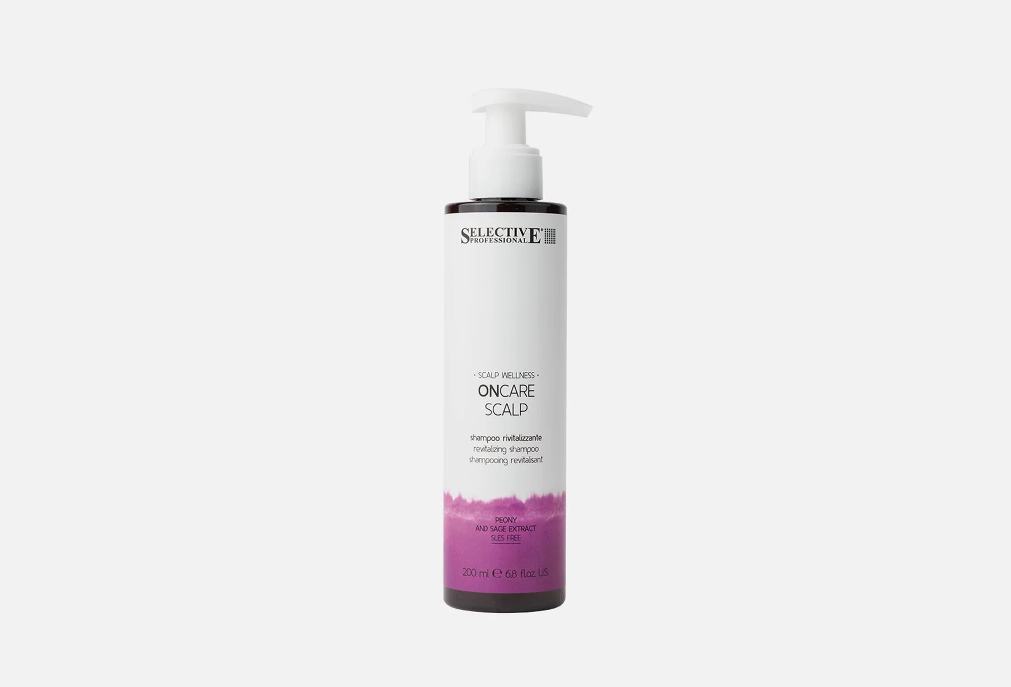 Шампунь Selective Professional OnCare Scalp Revitalizing Shampoo, для волос, 200мл