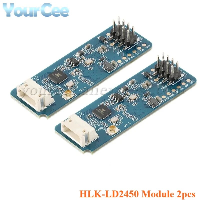 2шт Радарный модуль HLK-LD2450 для отслеживания