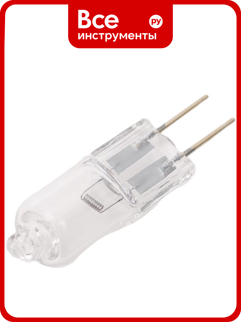 Галогеновая лампа Микромед 6V/20W G4 23176, тип капсула, прозрачный корпус, специальное назначение