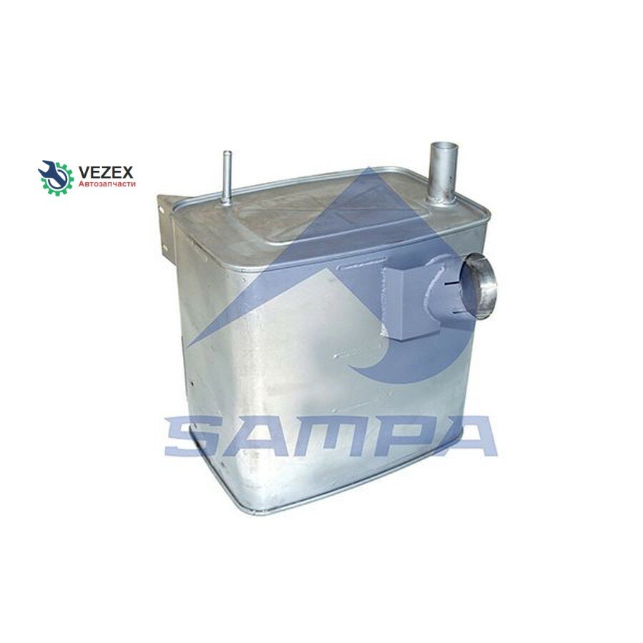 SAMPA 010453 бочка глушителя!\ MB Actros