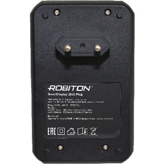 Зарядное устройство Robiton SmartDisplay 2000 Plug — фото 1