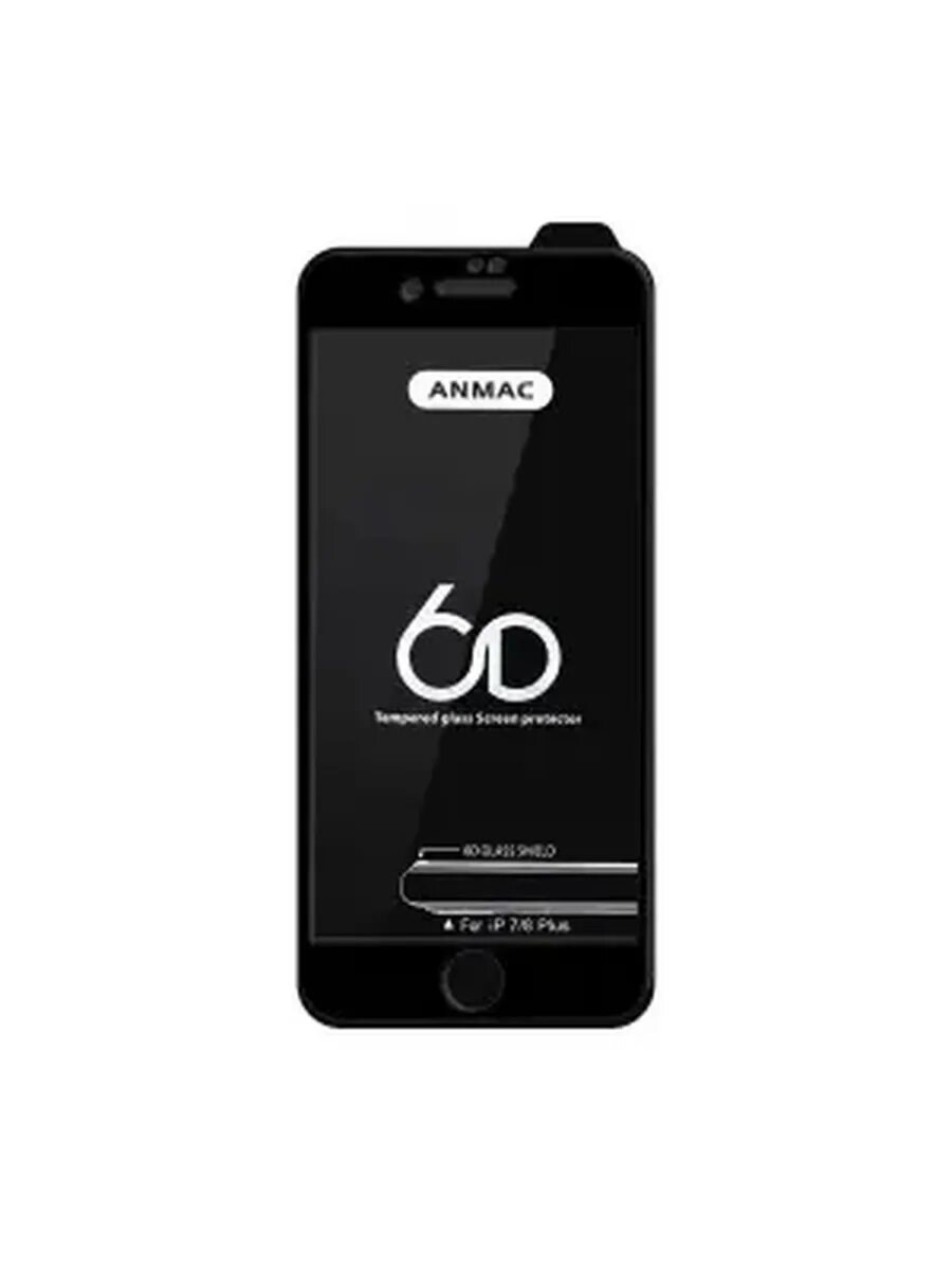 Защитное стекло iPhone 7/8 Plus 6D — защита