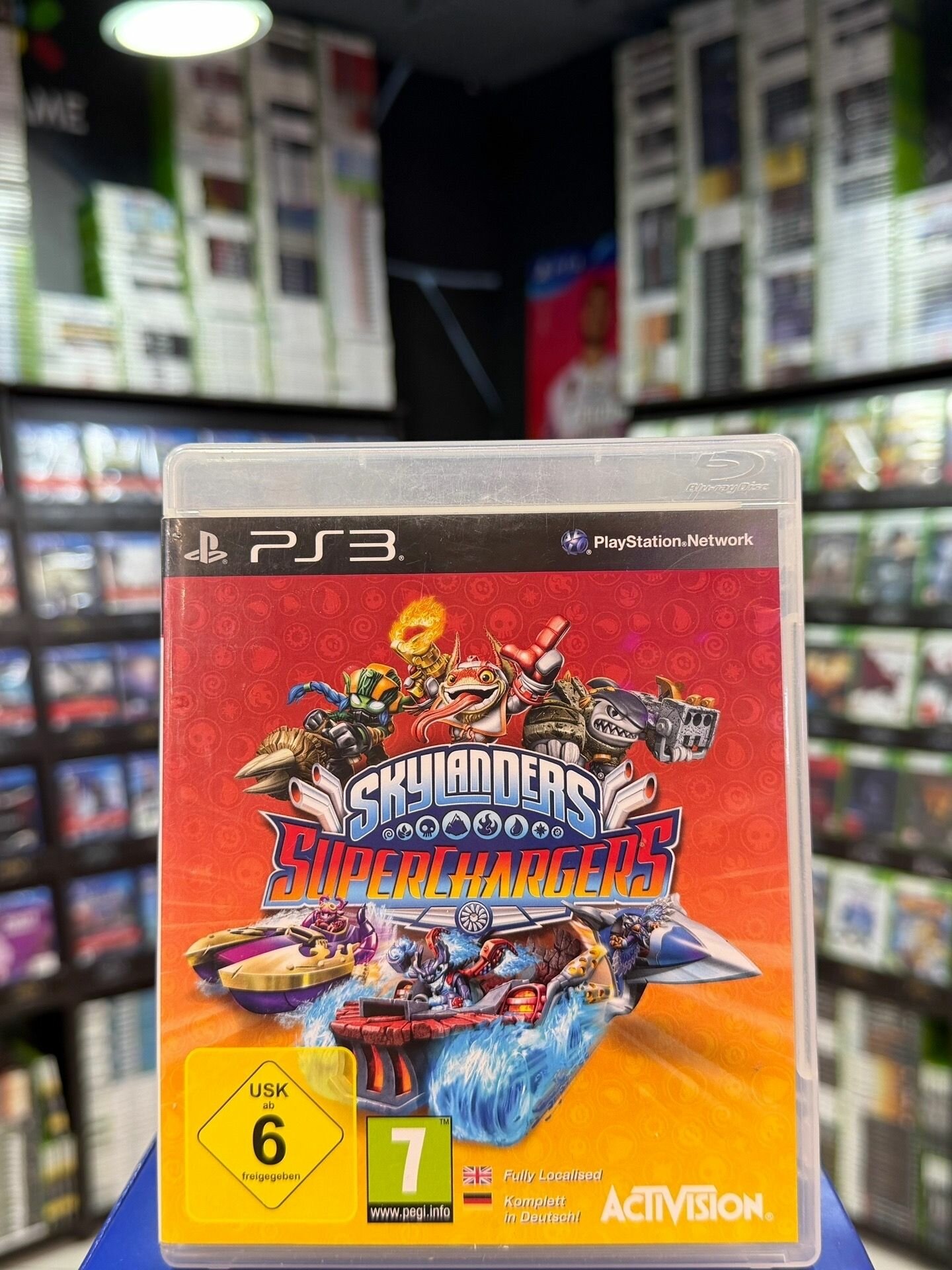 Игра Skylanders SuperChargers (Только диск) PS3 (Box)