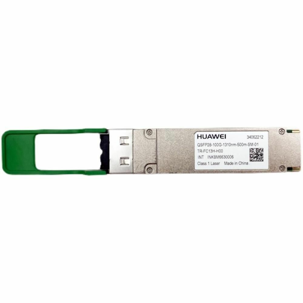 Трансивер Huawe* 34062212 QSFP28 1310nm 100G 8.4dBm 2.4dBm 10.3dBm LC SM 0.5km (34062212)