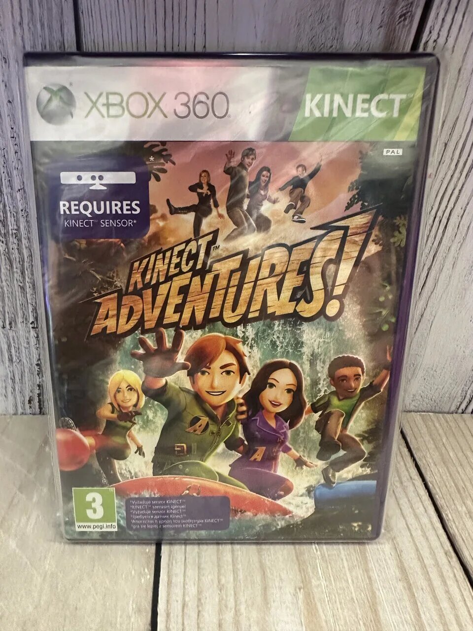 Диск с игрой Kinect Adventures для XBox 360 лицензия англ версия