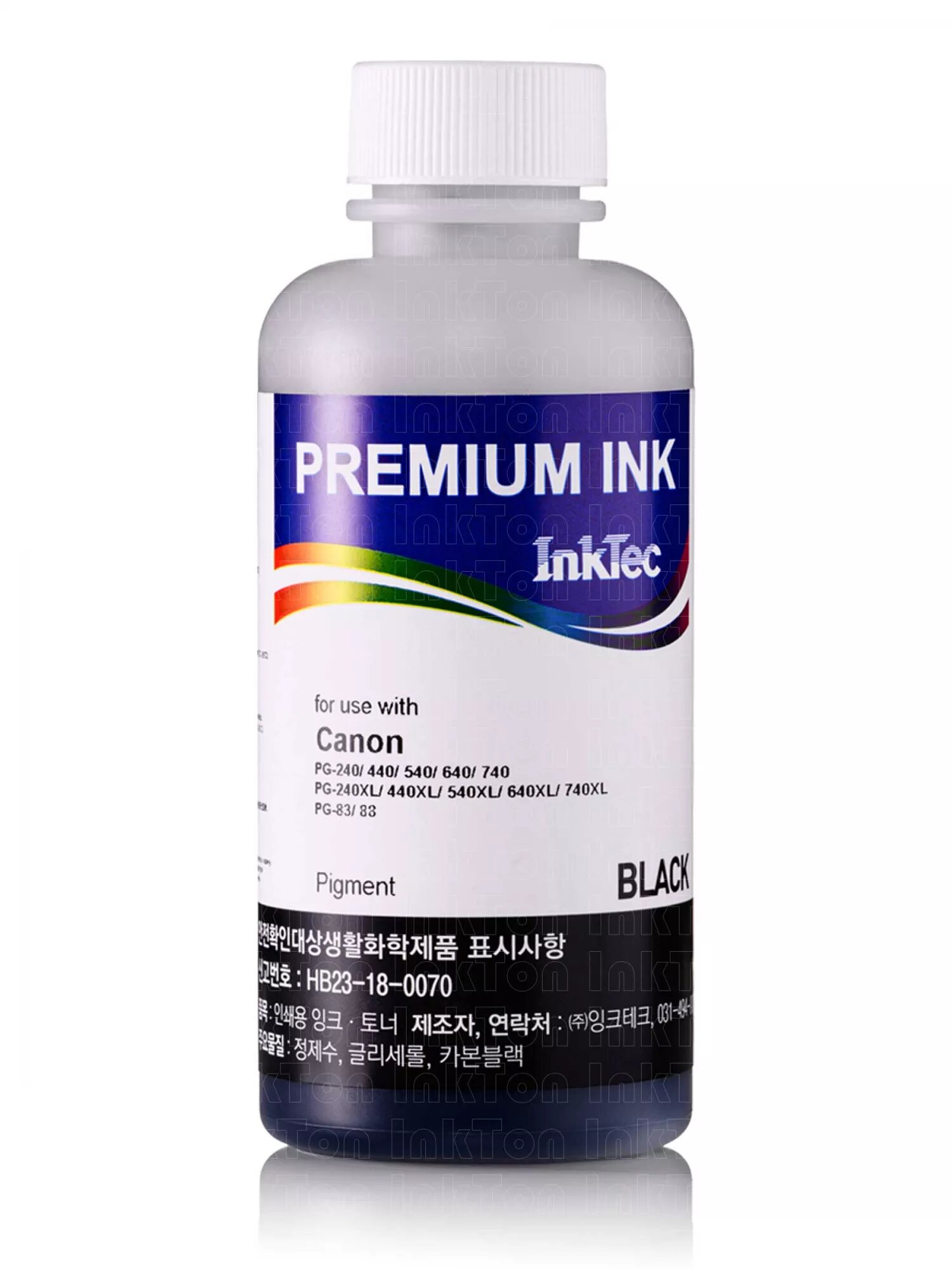 Чернила для заправки картриджа Canon PG-460 /XL, 100 мл, пигментные, черные