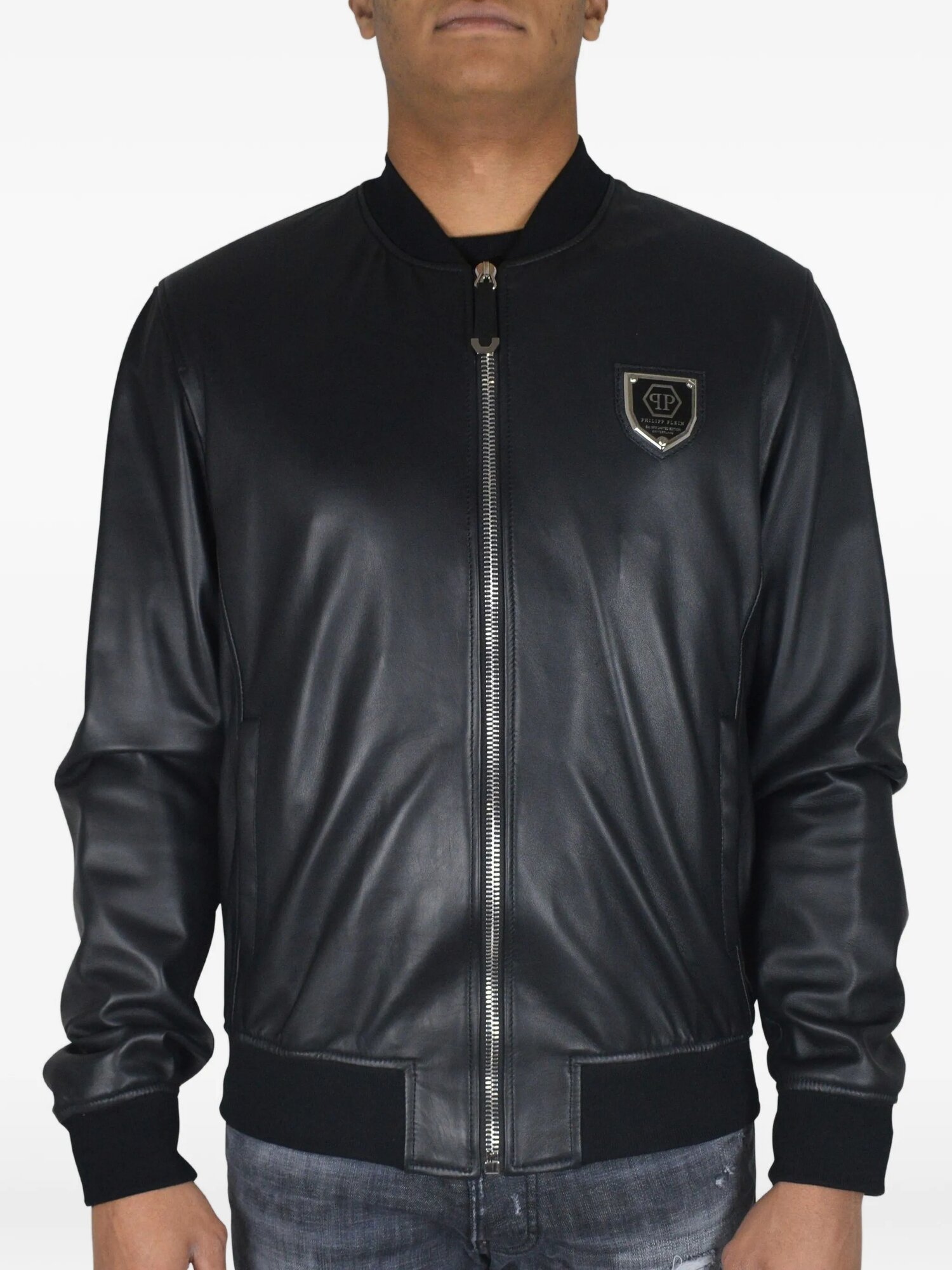 Куртка PHILIPP PLEIN, размер XL, black/black — фото 1