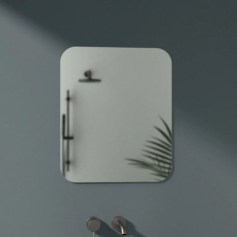 Зеркало Evoform Primary BY 0126 50x60 50 см, зеркало настенное в ванную