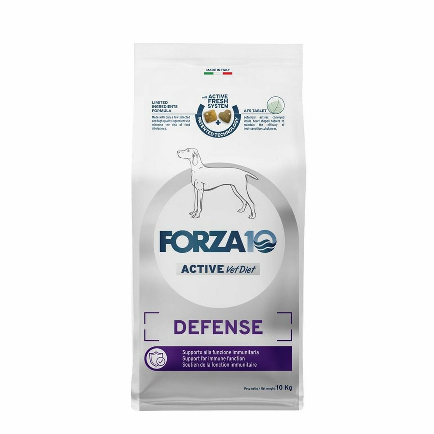 Сухой корм VetDiet DEFENSE IMMUNO для собак всех пород при заболеваниях иммунной системы, 10кг