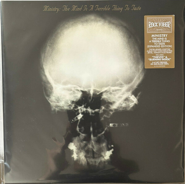 Ministry. The Mind Is A Terrible Thing To Taste (2LP/Reissue/Виниловая пластинка)