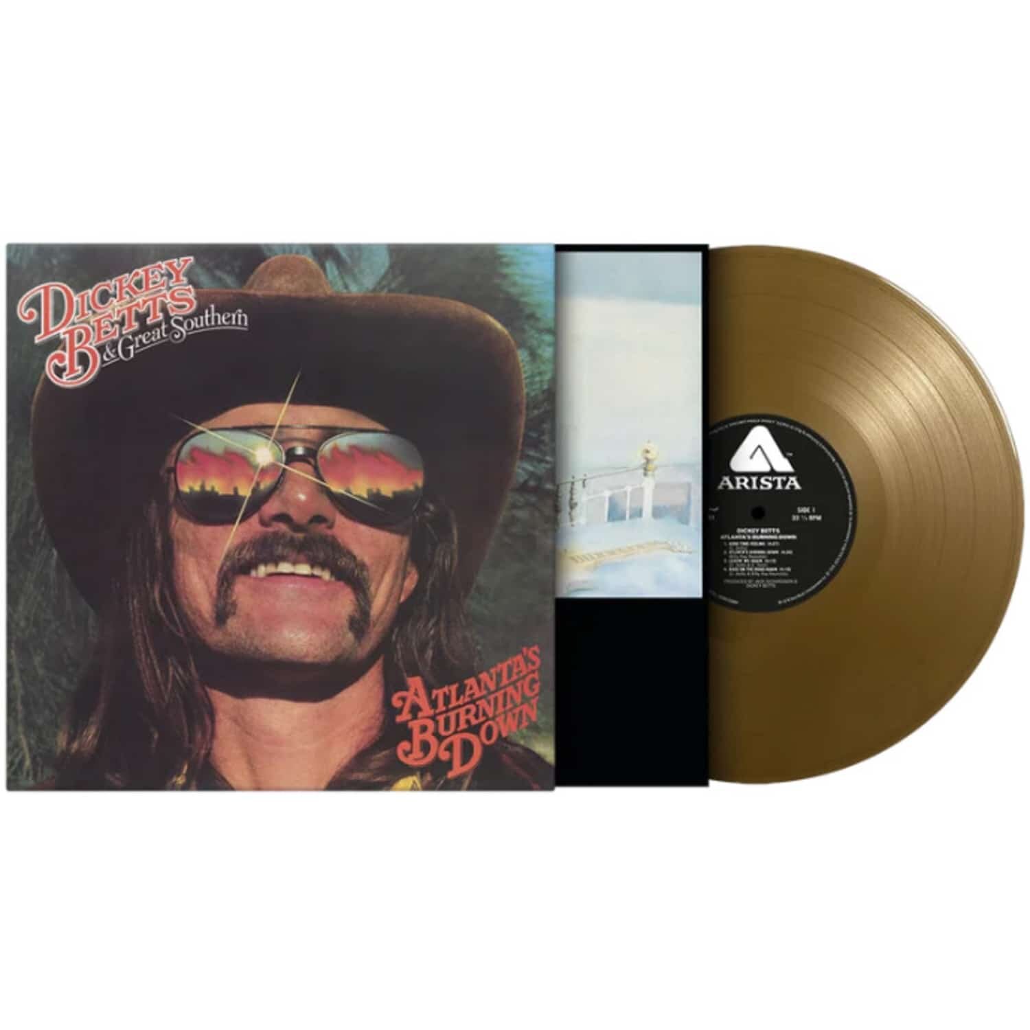 Dickey Betts & Great Southern. Atlanta's Burning Down (LP Ltd Gold/Reissue/Виниловая пластинка)