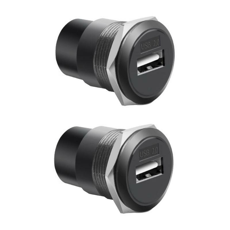 Модуль USB 3.0 для панели, 22 мм, Черный - USB2.0 Вход