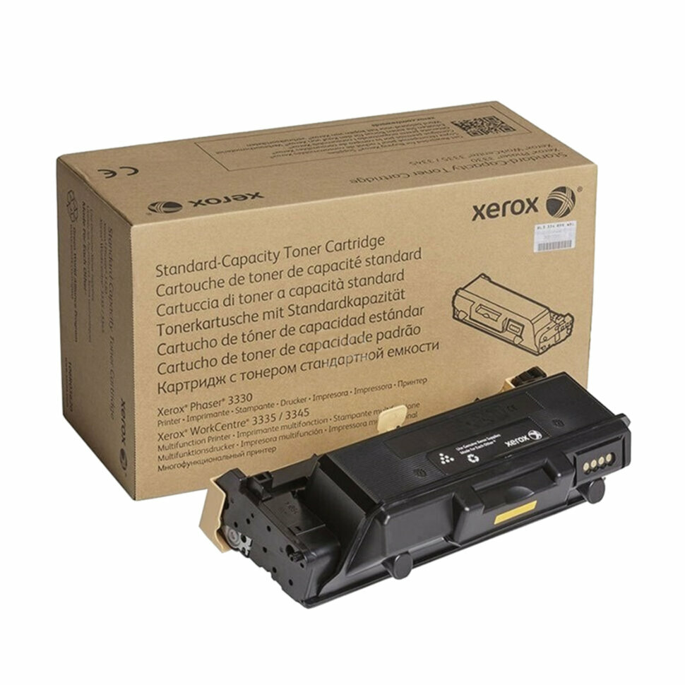 Картридж лазерный XEROX (106R03621) Phaser3330/WorkCentre3335/3345, ресурс 8500 стр, оригинальный, 362299