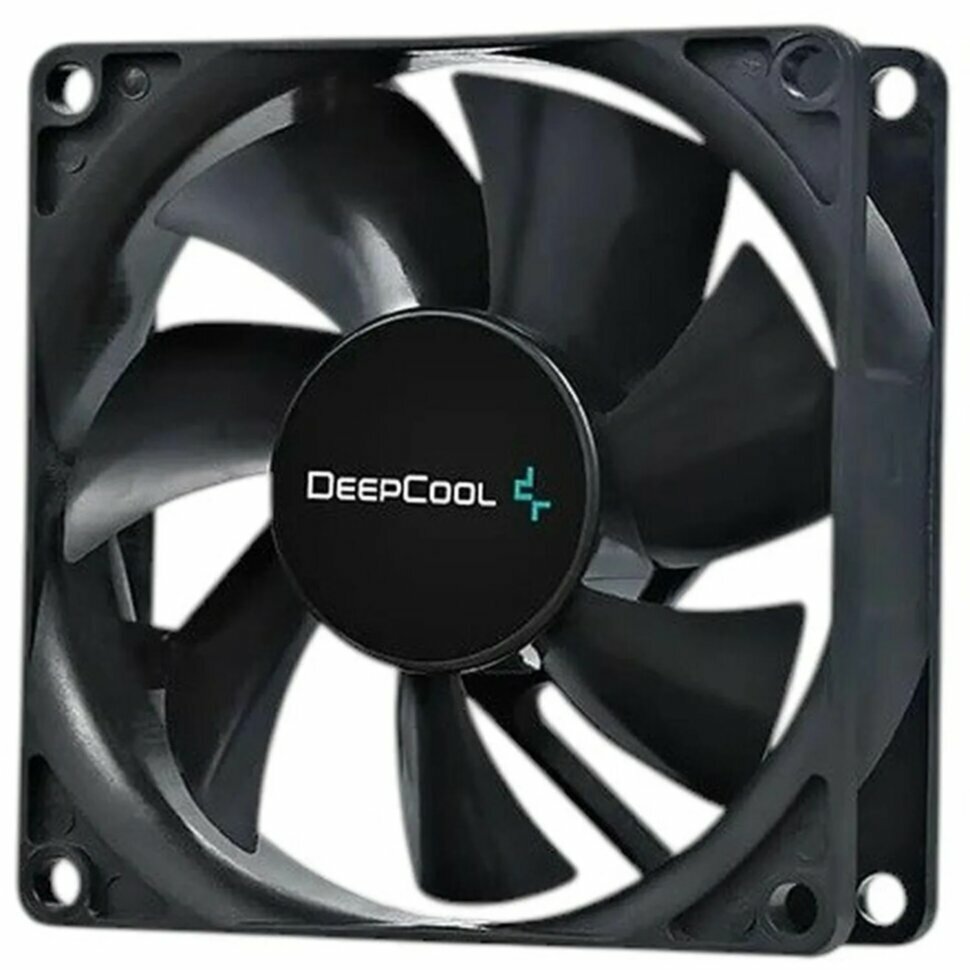 Вентилятор DEEPCOOL Xfan80 80x80x25мм черн 1800об/мин, 1877488