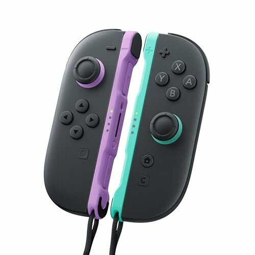 Набор из двух геймпадов Joy-Con Switch 2 Controllers (Light Pruple/Light Green)