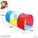 Игровой туннель SnapMart с прозрачным, размер 130x48x55 см, для детей, палатка