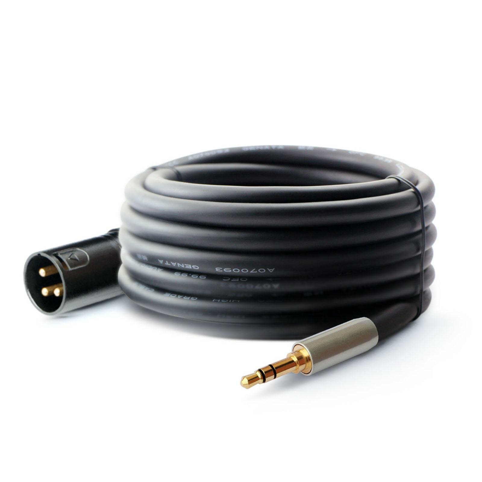 Кабель микрофонный 3,5 мм TRS–XLR, 8m