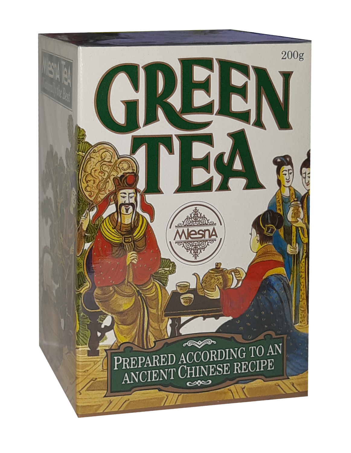 Чай зеленый по китайской технологии Green Tea Mlesna , 200 г, Шри-Ланка