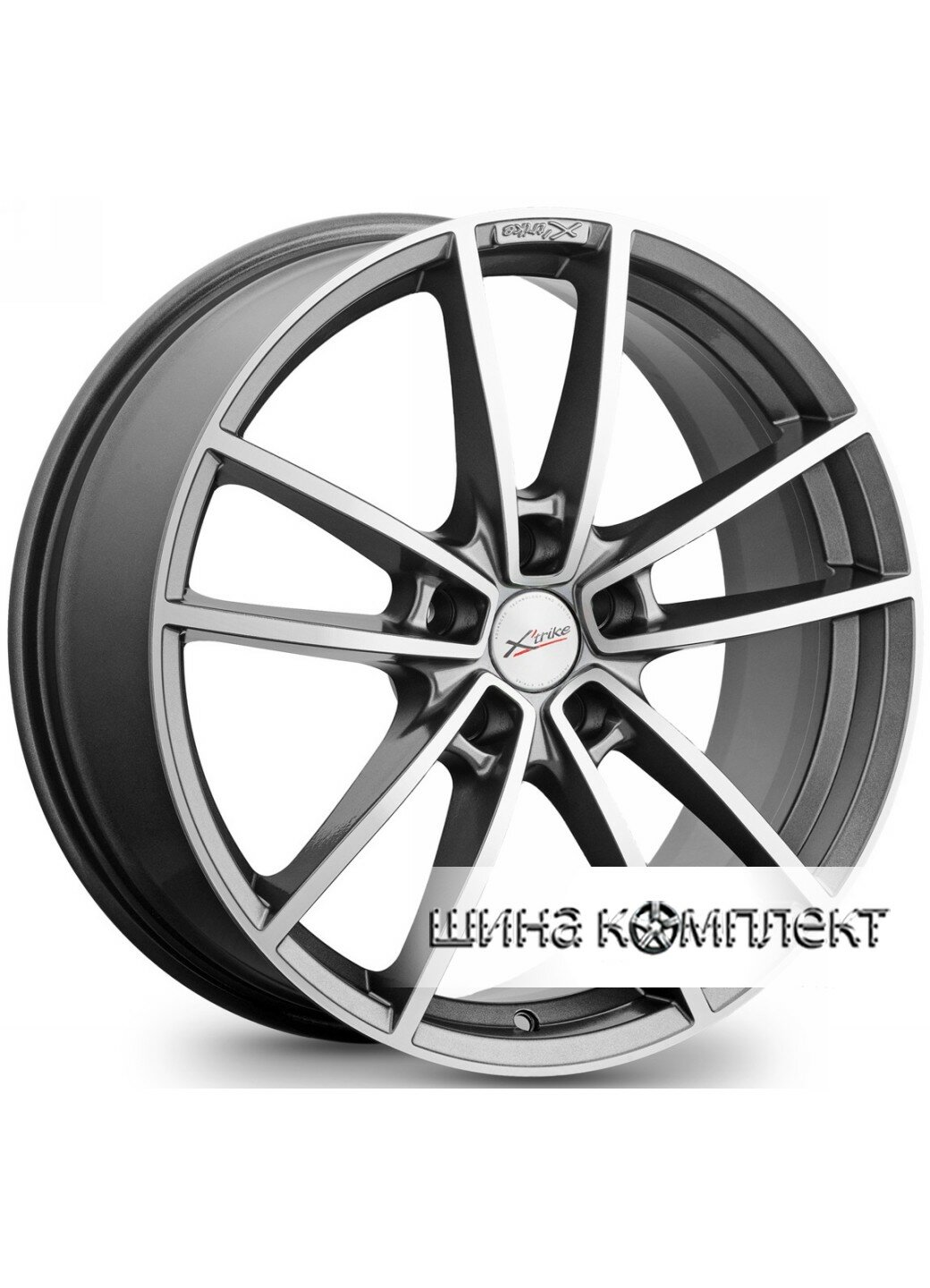 Колесный диск X-trike X-140 7,5x19 5x108 ET38 60,1 HSB/FP литой для автомобиля