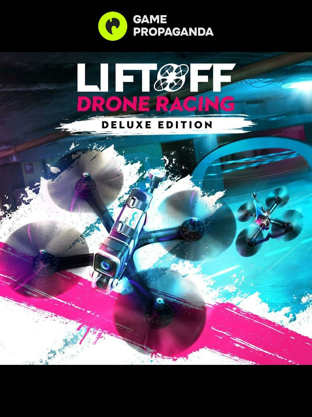 Игра Liftoff: Drone Racing Deluxe Edition PS4 + 110 TRY на баланс PSN. Турция. Цифровая версия