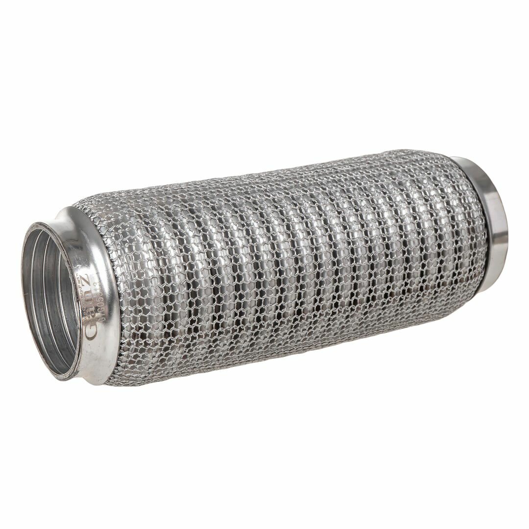 Компенсатор гофра выхлопной системы 3х-слойная WIRE MESH 55x200 UNIVERSAL D 55mm L 200mm GANZ GIG05313