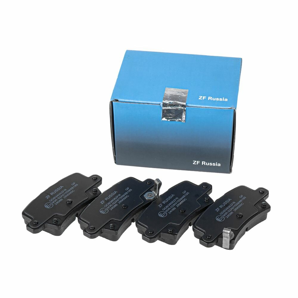 Колодки задние для HONDA CIVIC 5D 06- ZF Russia GDB3408 ZFR