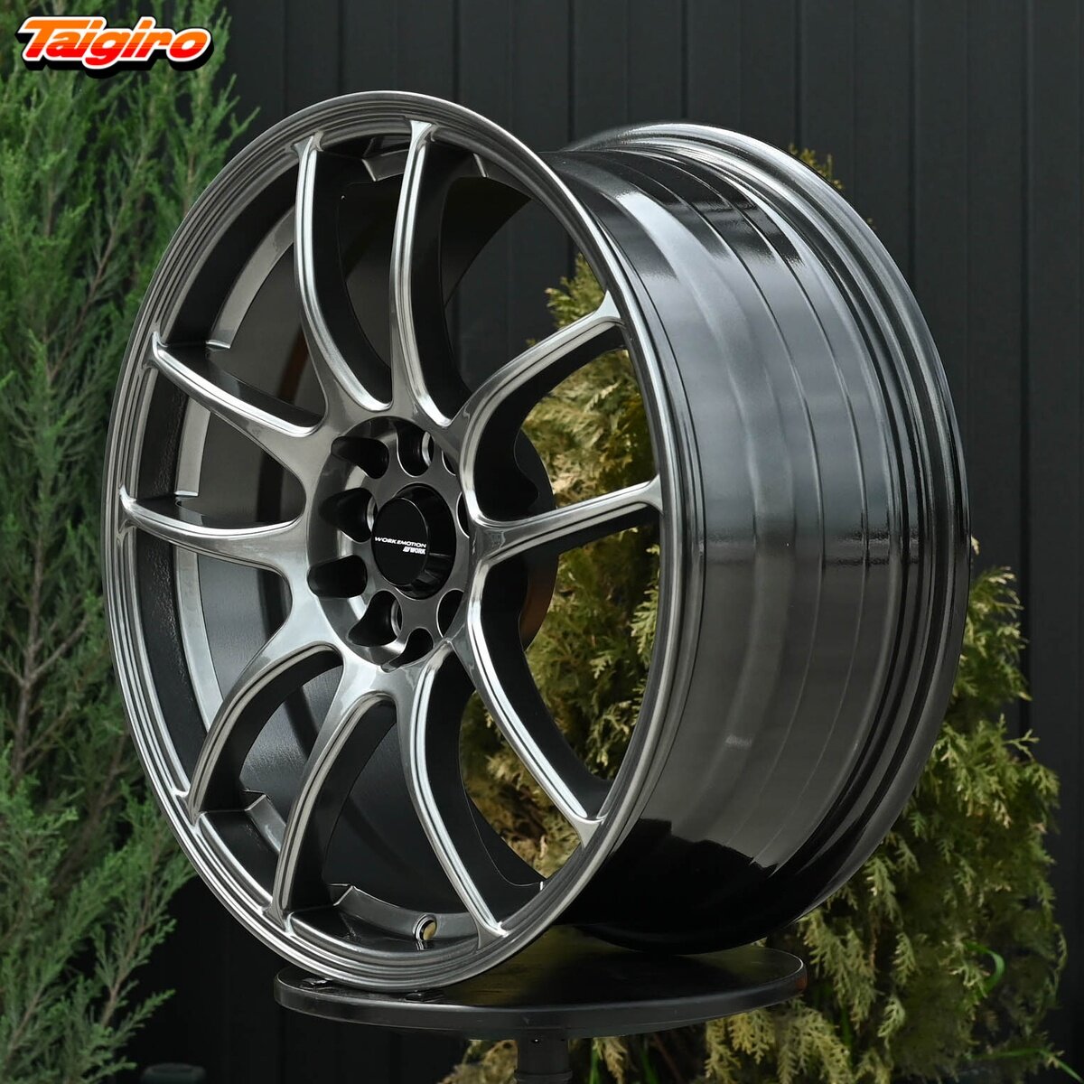 Комплект Литых Автомобильных дисков R17 Work CR-Kai Style 7.5J ET35 5*100/114.3 Для легковых автомобилей