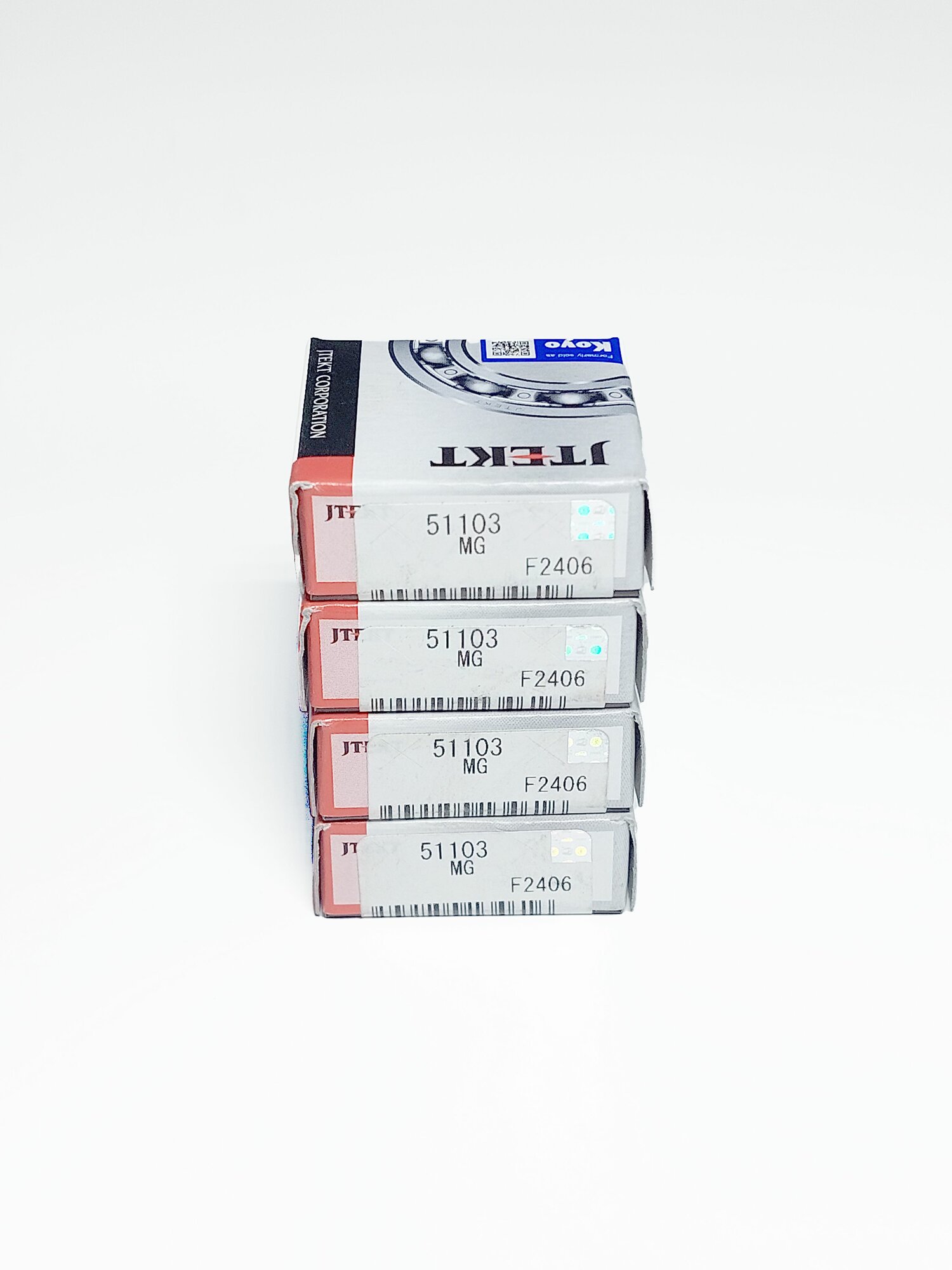 Подшипник упорный Koyo 51103MG 17х30х9 мм к-т 4 шт.