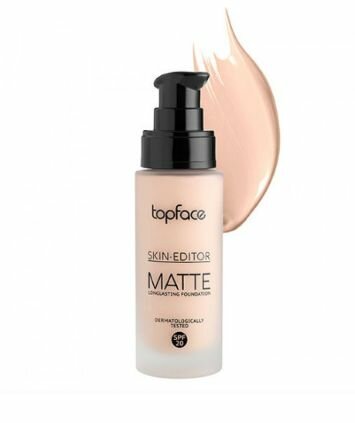 Topface PT465 Тональная основa матирующая Skin Editor Matte SPF20 тон 02