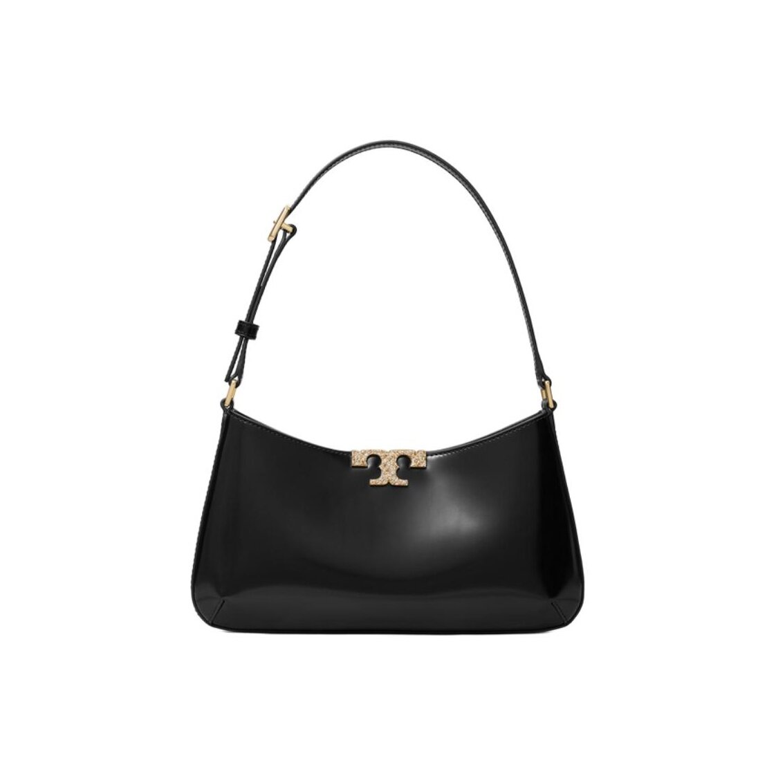 Сумка Tory Burch Eleanor, фактура матовая, черный — фото 1