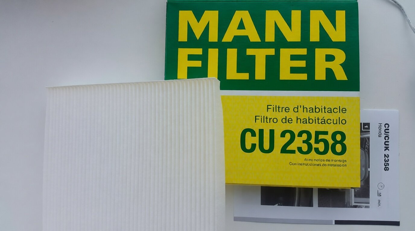 Фильтр салонный CU2358 MANN-FILTER арт. CU2358