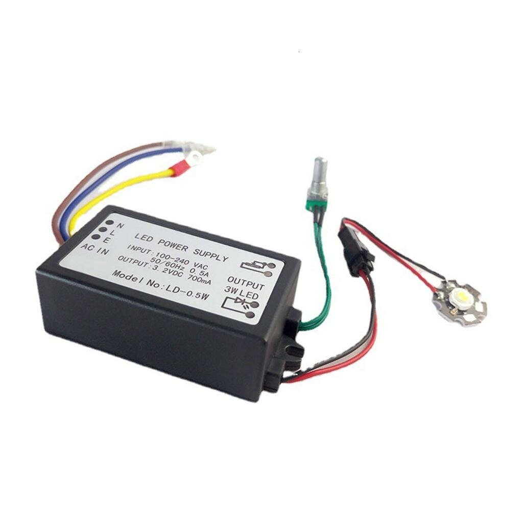 Светодиодный блок питания для микроскопа, 0.5W