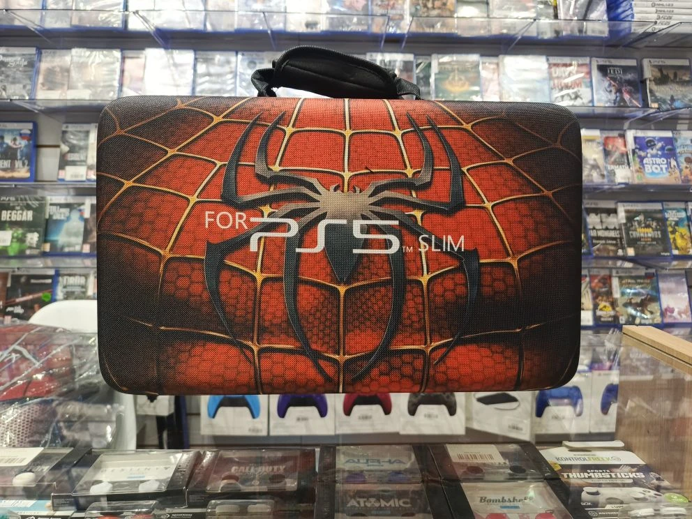 Сумка для консоли и геймпадов PS5 Slim Spider-Man(SPC)