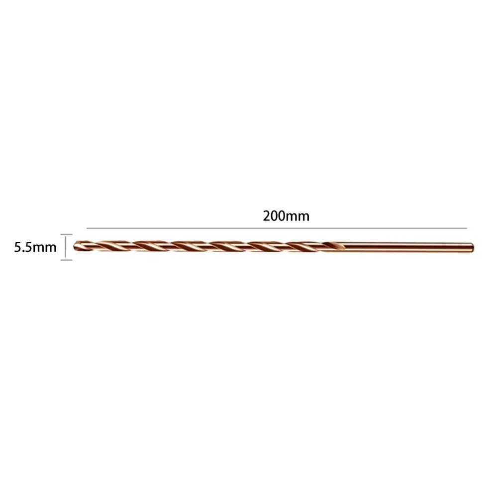 Сверла NEWONE спиральные кобальтовые M35 200 мм 5.5mm