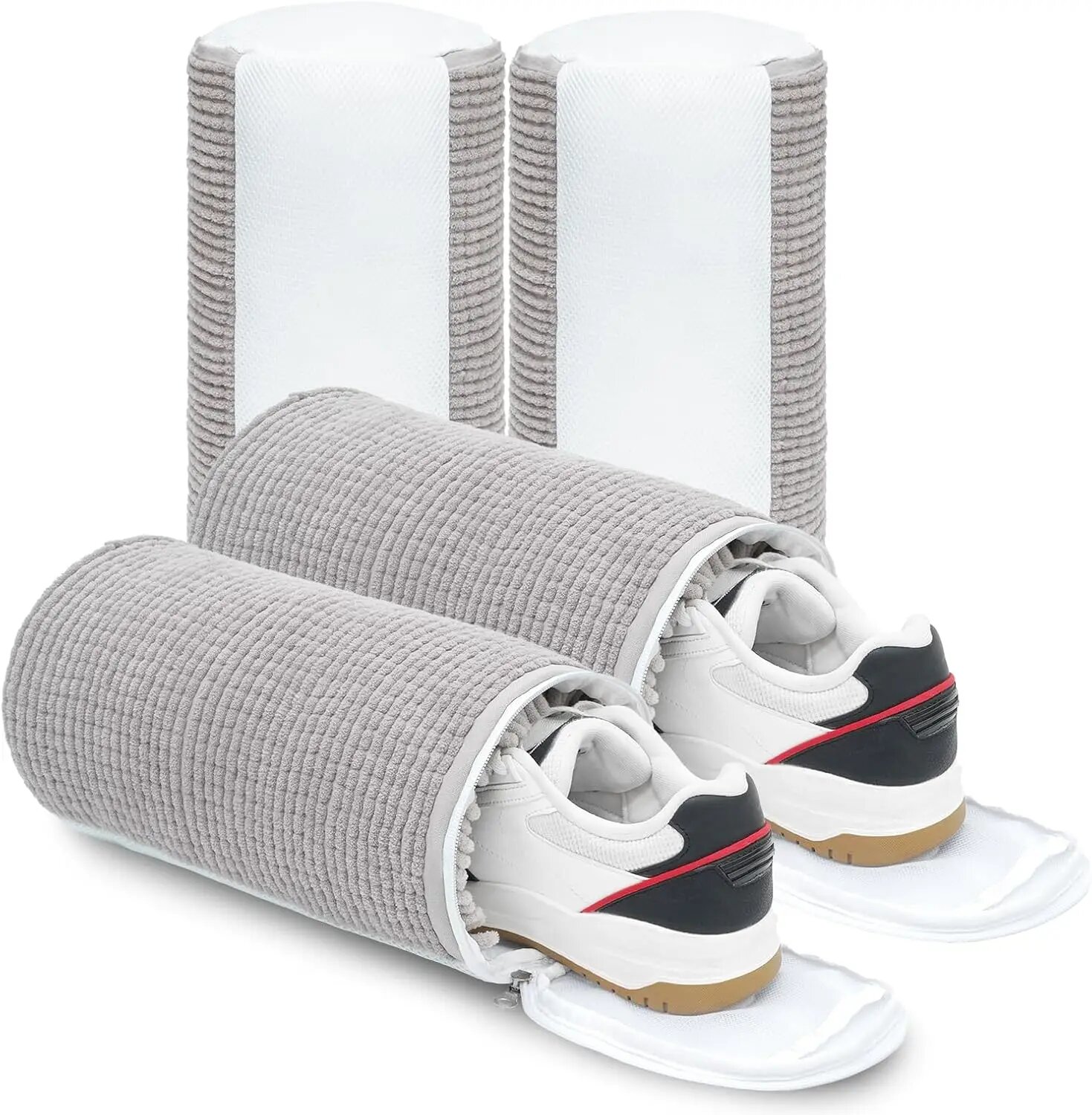 Многоразовые сетчатые мешки для стирки обуви из полиэстера 1pair(2pcs